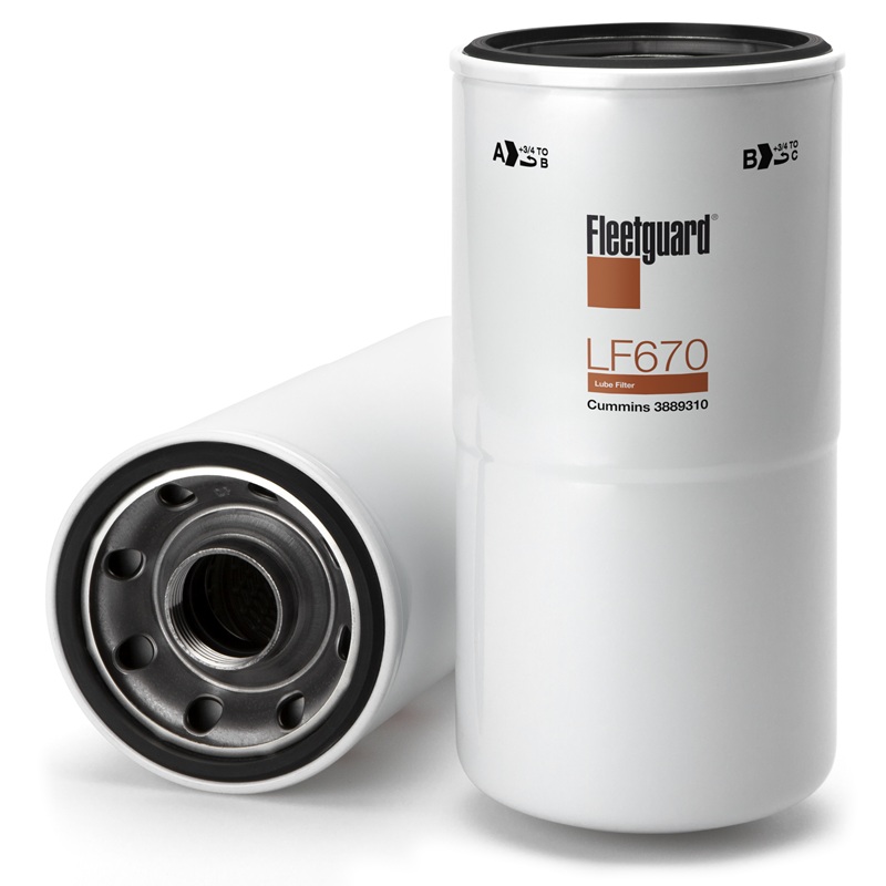 LF670 Fleetguard Lube Filter Compatible with Cummins QST30 SERIES ...